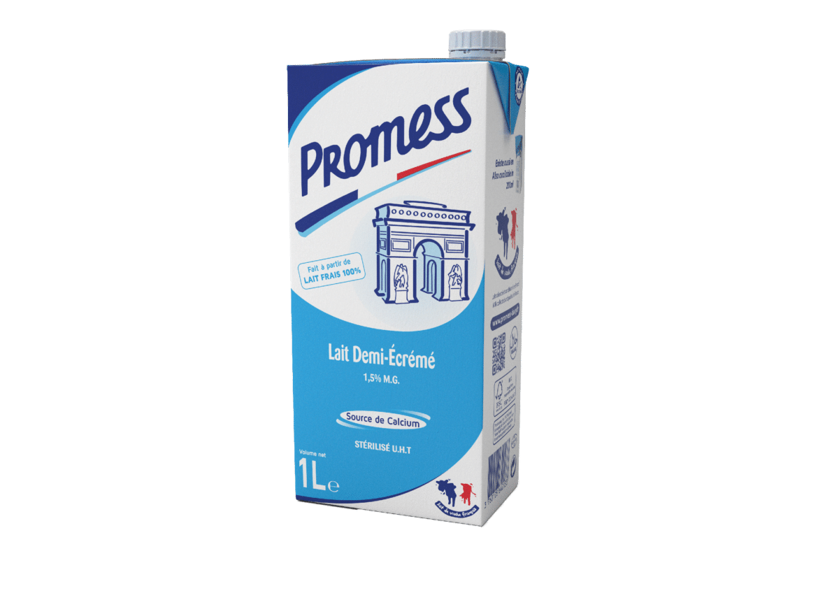 Promess | Semi Skimmed Milk - Pemix Importers & Distributors Malta