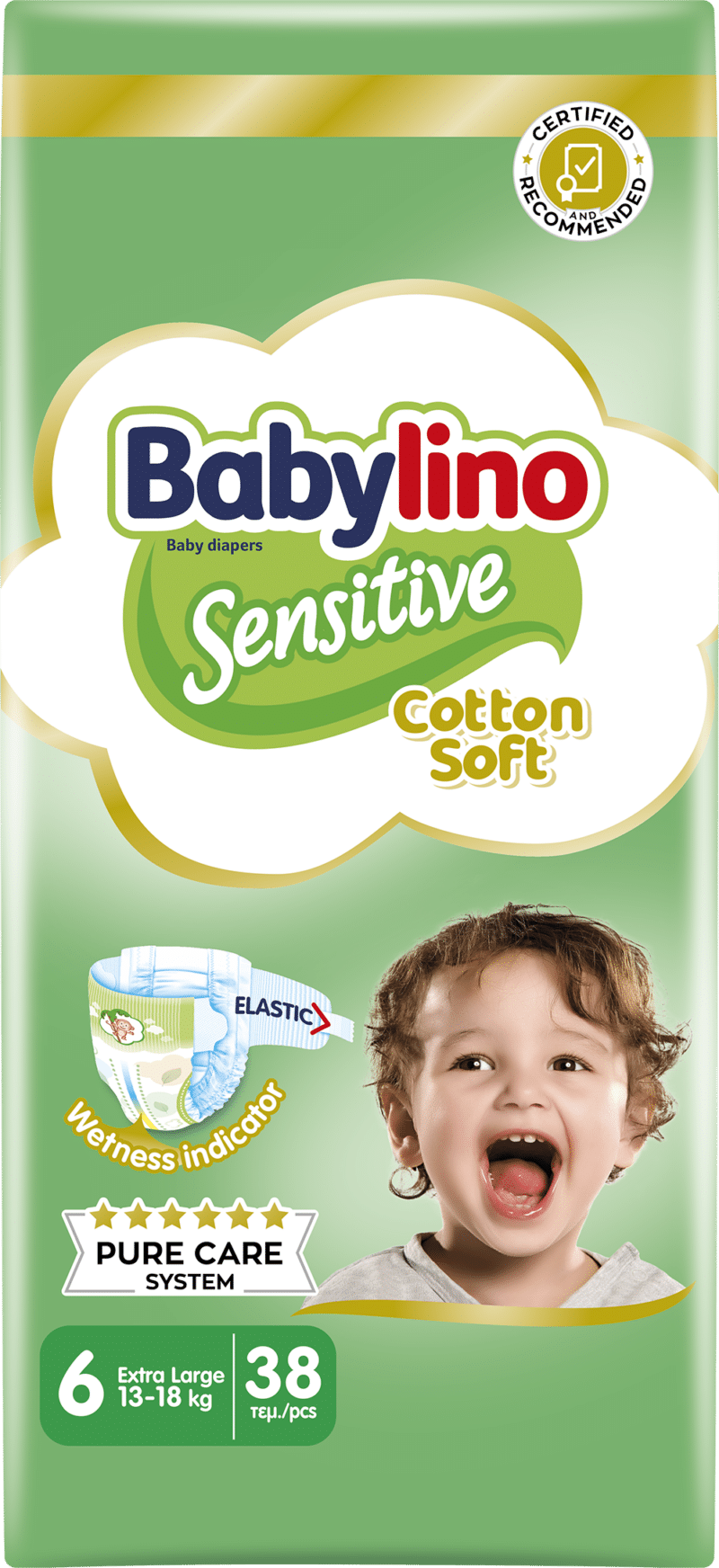 Babylino Sensitive Diapers | Extra Large No.6 - Pemix Importers ...