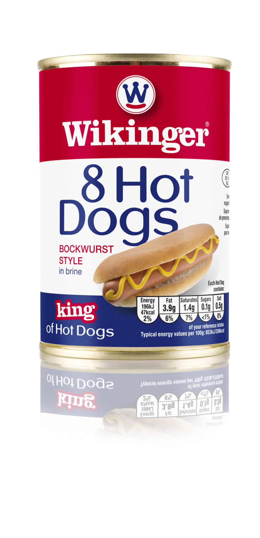 Wikinger | Hot Dog Sausages 8 pieces - Pemix Importers & Distributors Malta